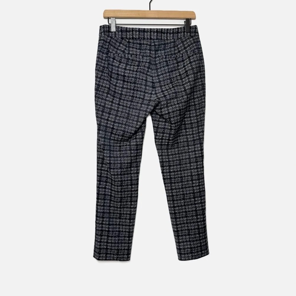 Theory | Pants & Jumpsuits | Theory Black Grey Houndstooth Easy Slim ...